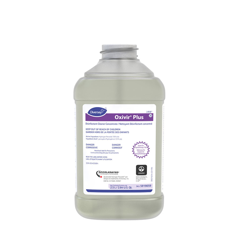 Oxivir® Plus Disinfectant Cleaner Concentrate J-FILL 2×2.5L/CS – Rivon